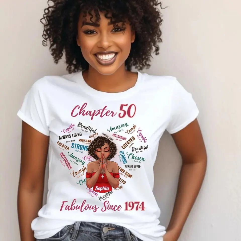 Custom Chapter Shirt, Fabulous Since 19xx Birthday Shirt Multi – Punnypress